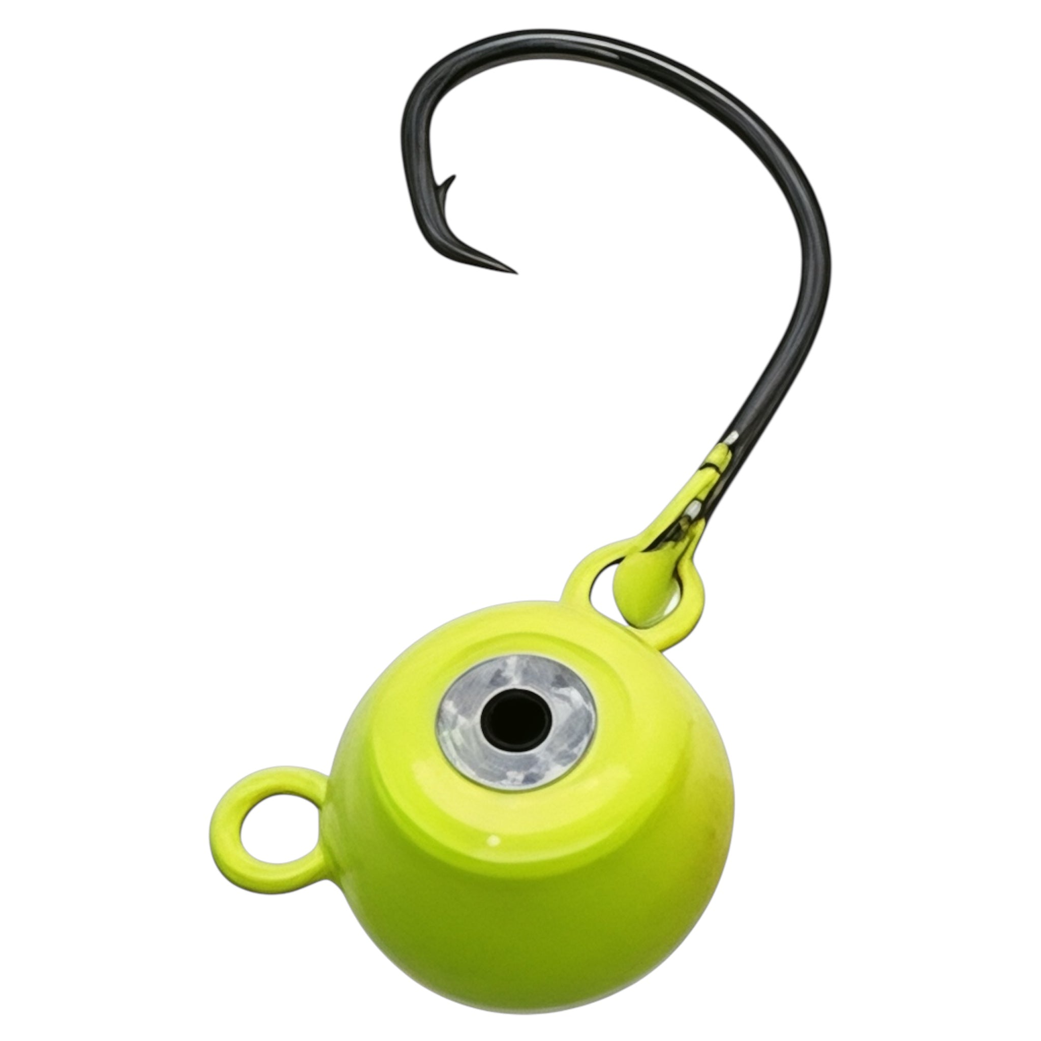 Cyclops Jig - Chartreuse – Bird of Prey Fishing Tackle